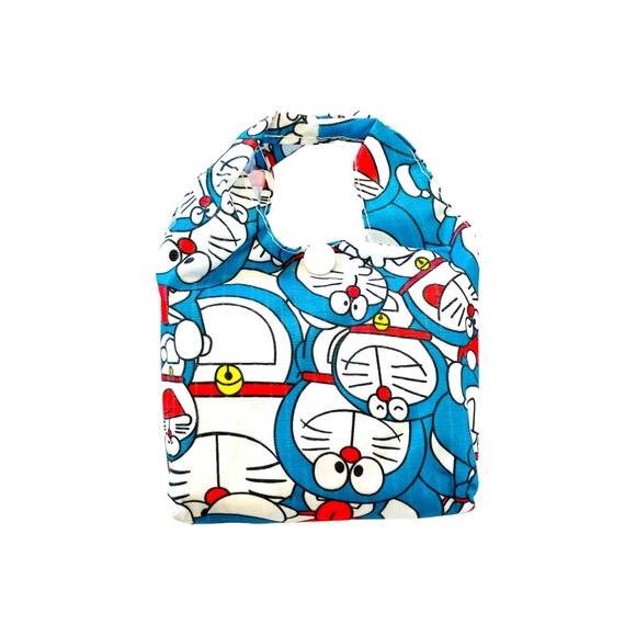 Doraemon | Bags | Doraemon Reusable Foldable Grocery Shopping Bag With ...